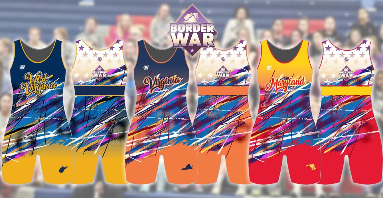 2025 BORDER WAR TEAM SINGLETS - 2152 Gear by RBrad